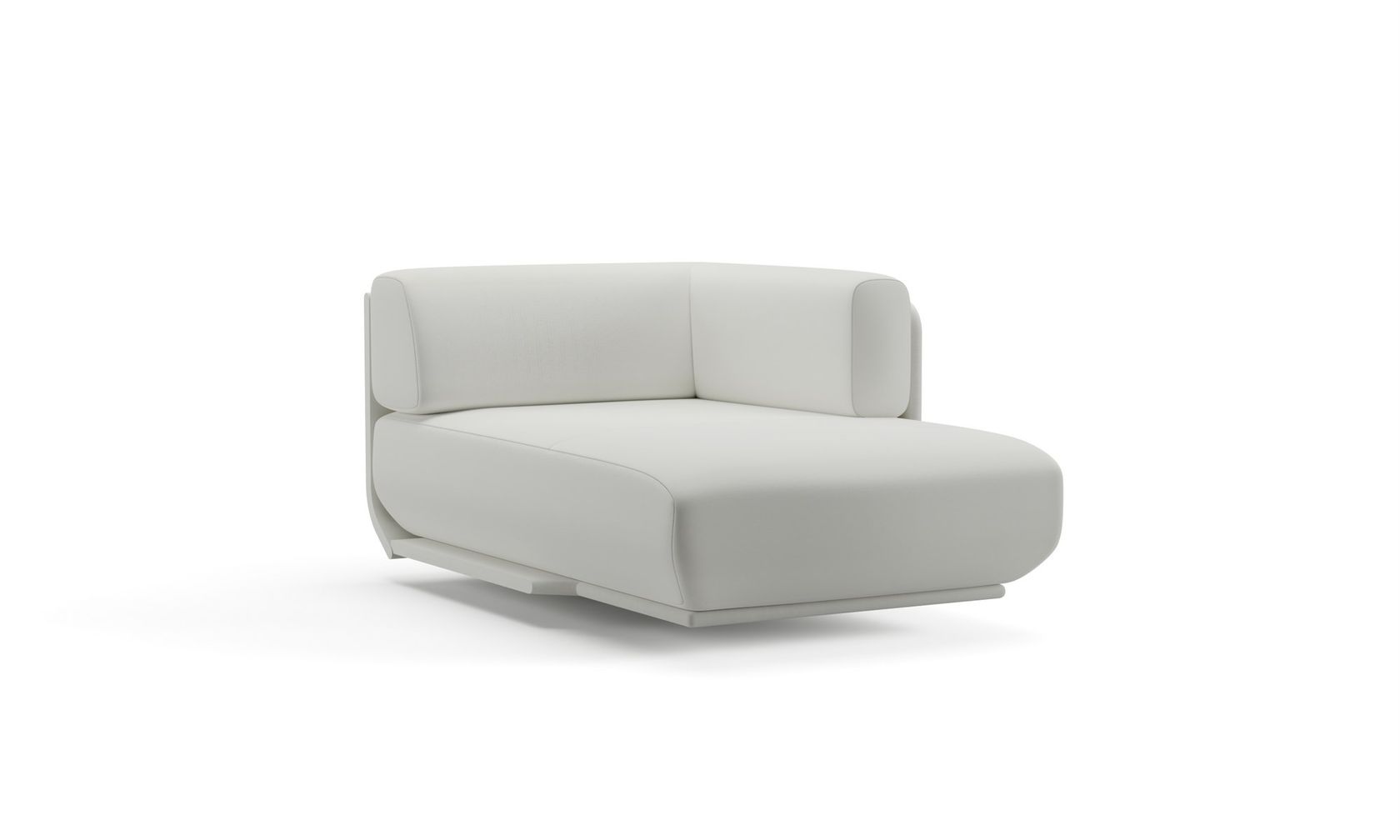 SHAAL | Sofa with chaise longue By Arper design Doshi Levien