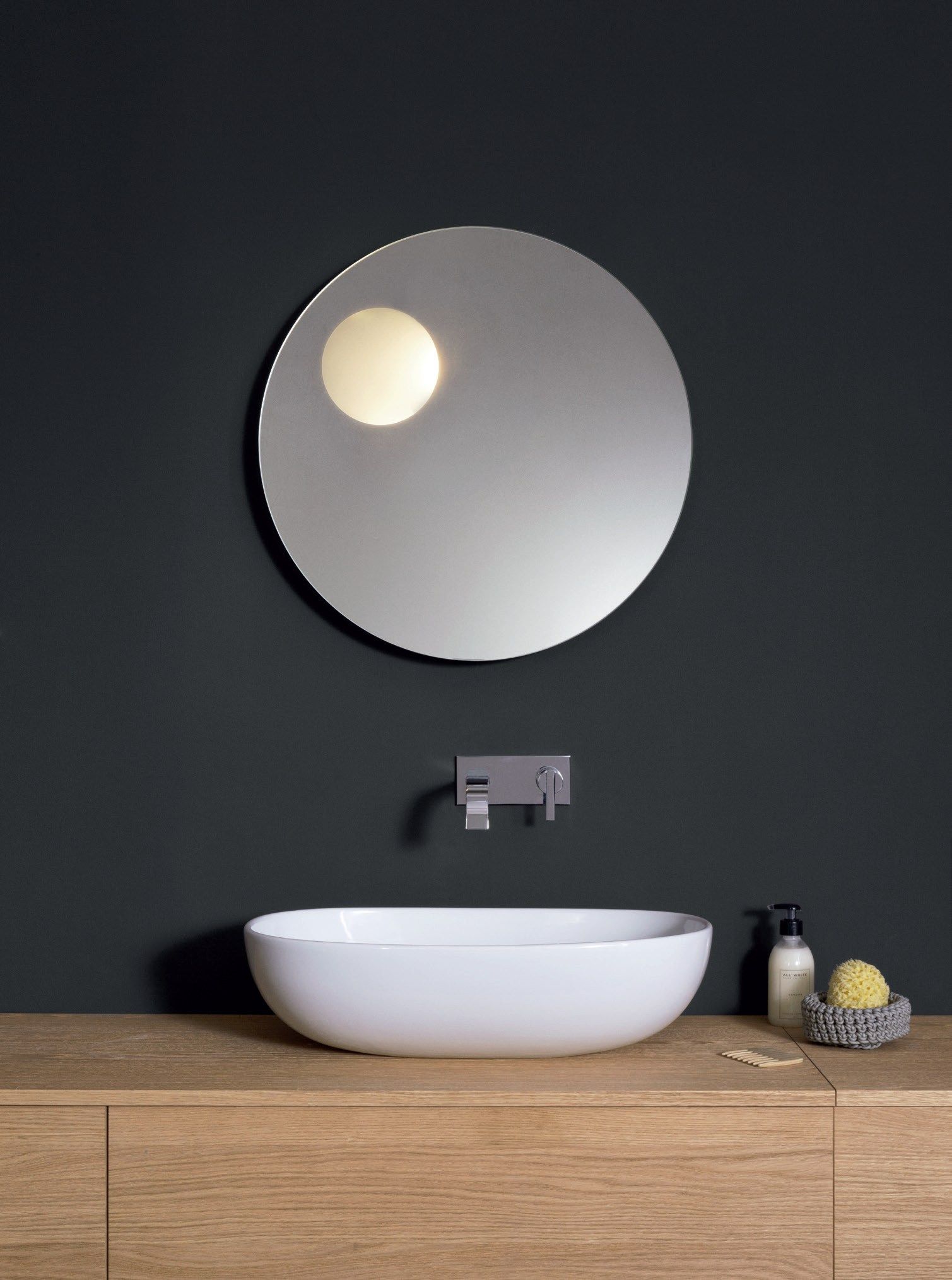 SHADOW | Round mirror Mirrors Line By Nic