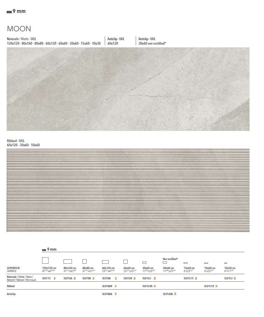 SHALE MOON Porcelain stoneware wall/floor tiles with stone effect By ...