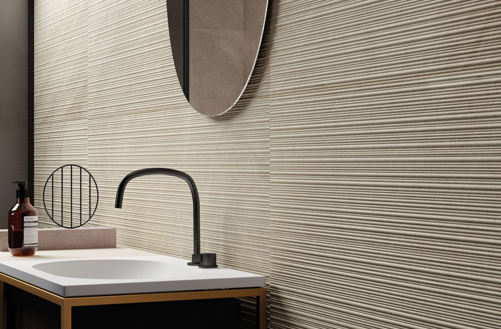 SHALE SAND Porcelain stoneware wall/floor tiles with stone effect By ...