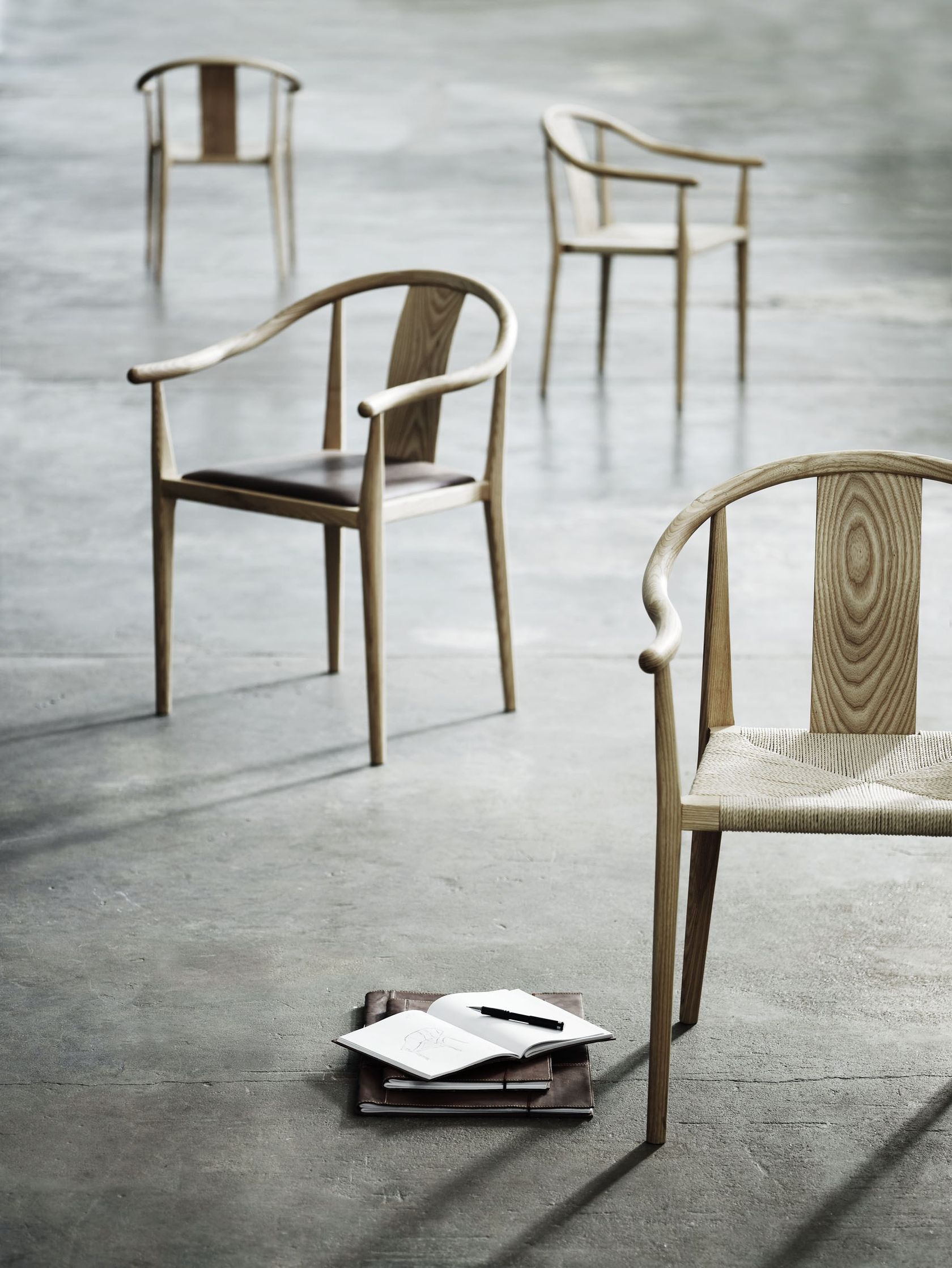 SHANGHAI | Ash chair By NORR11 design Knut Bendik Humlevik, Rune Krøjgaard