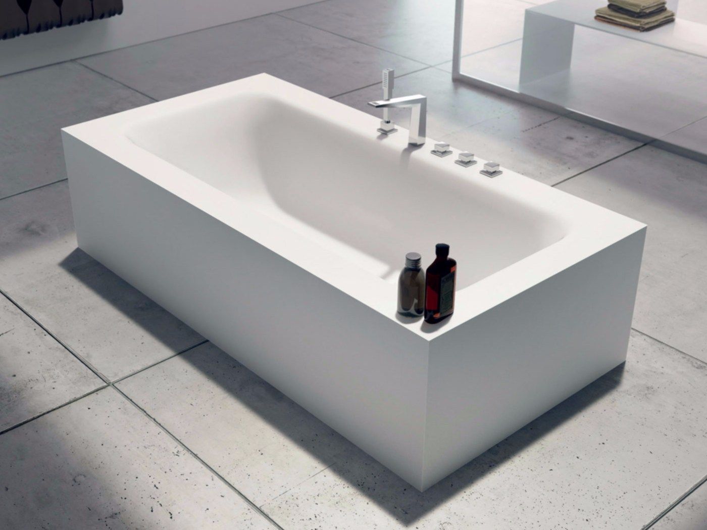 Rectangular bathtub SHAPE 02 By LASA IDEA