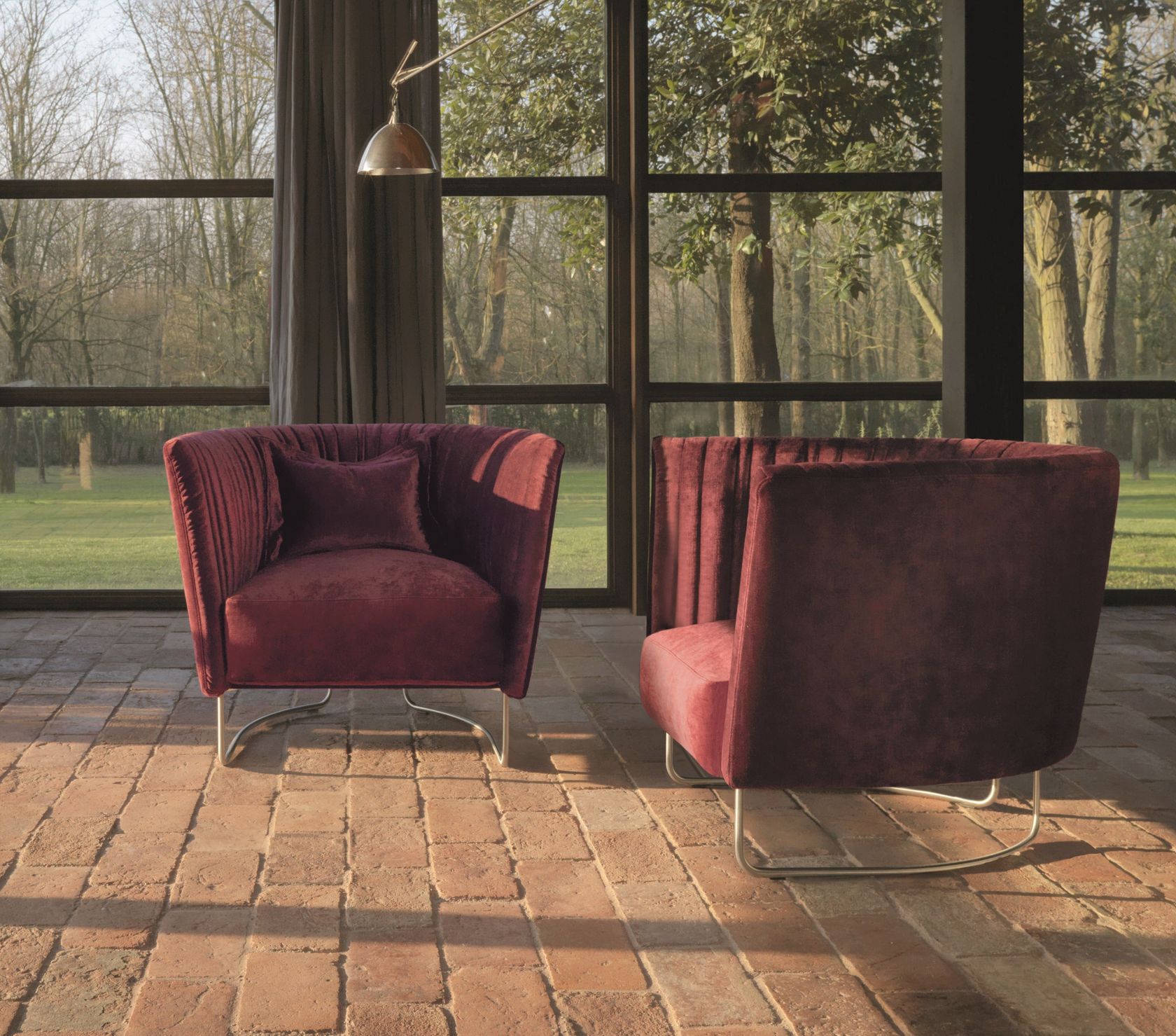 SHELLON Fabric sofa with removable cover By Désirée divani | design ...