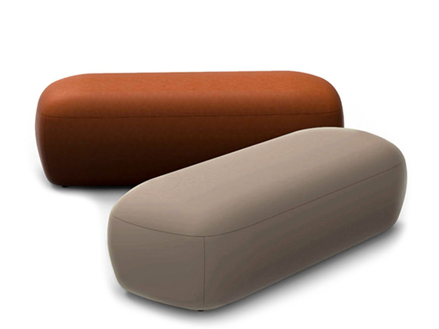 SHODO 125 | Rectangular pouf Upholstered rectangular pouf By m.arte ...