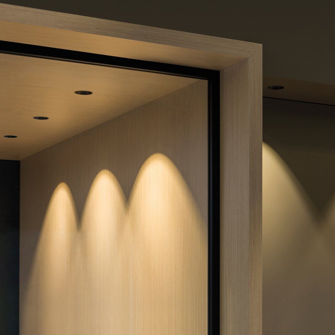 SHOT LIGHT M ASYMMETRIC Recessed LED round aluminium spotlight By ...