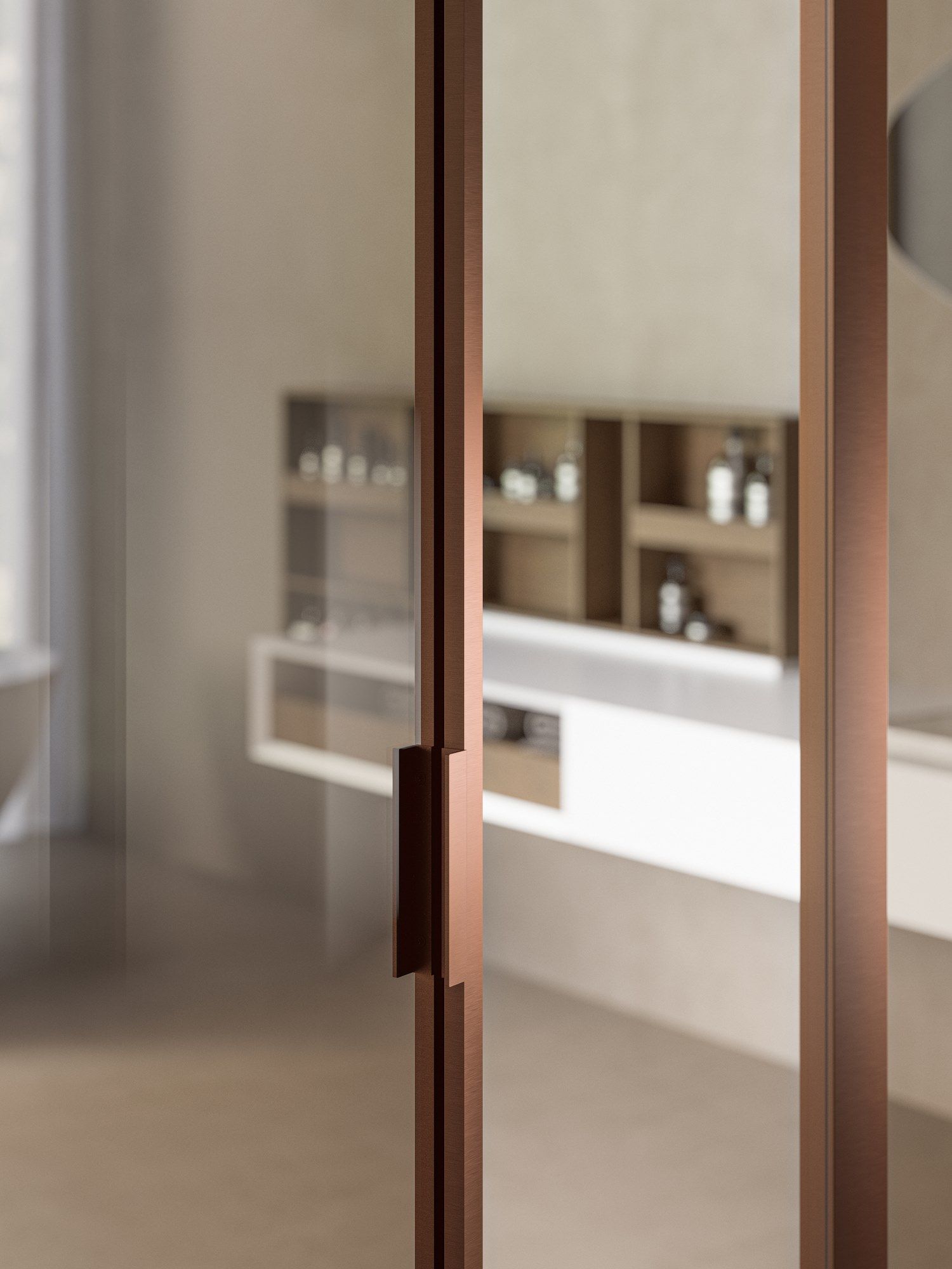 SHOWERING Movable wall By ADL | design Massimo Luca
