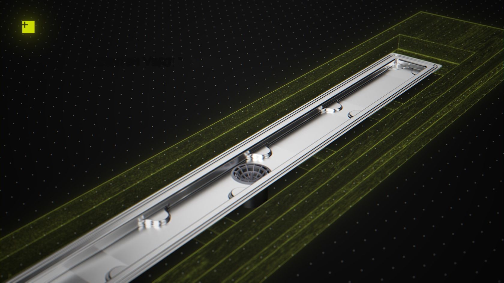 SHOWERTEC LINEAR Stainless steel Drainage channel and part By PROFILITEC