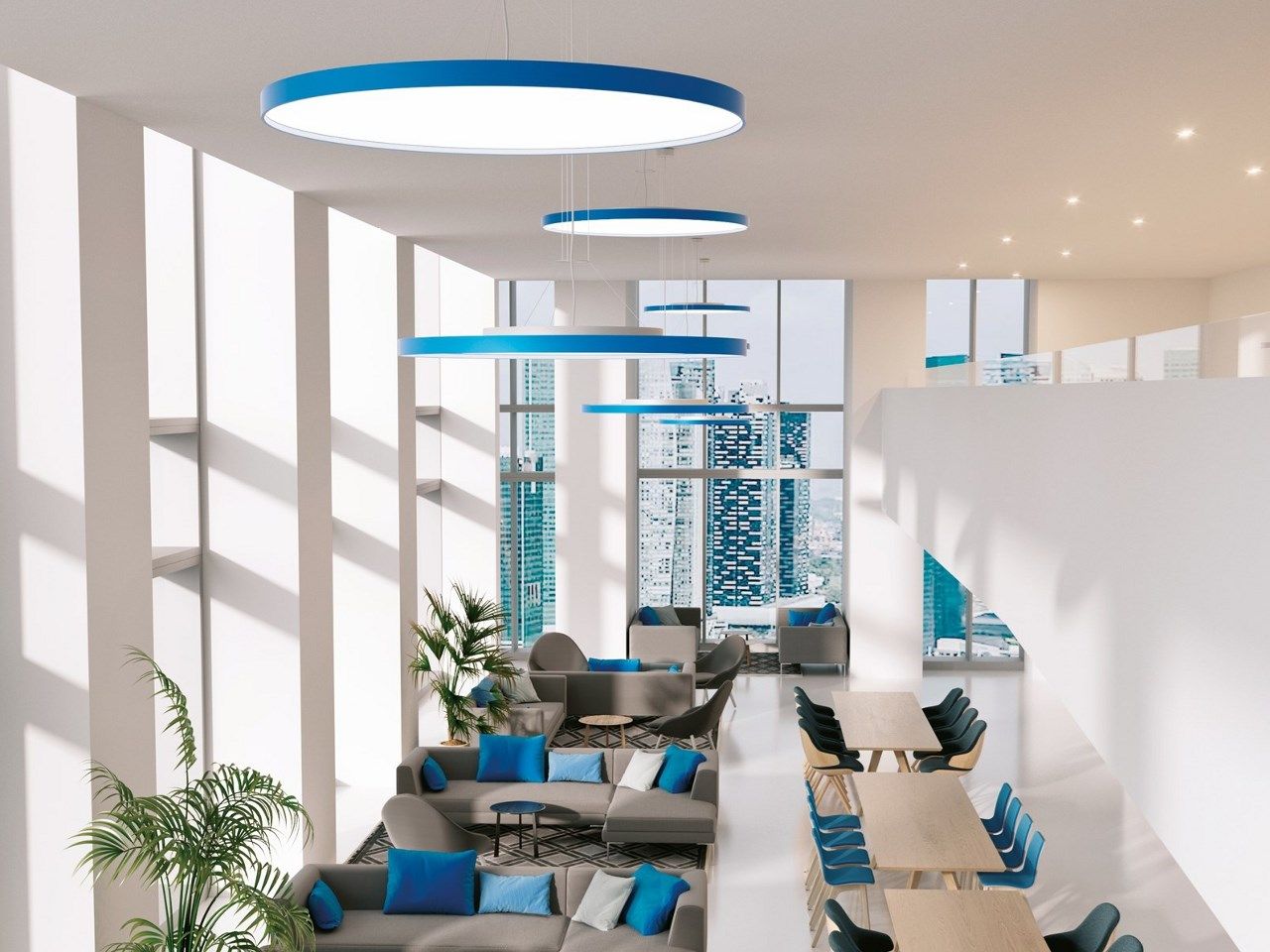 SIGN DIVA SUSPENDED LED dimmable pendant lamp By PROLICHT