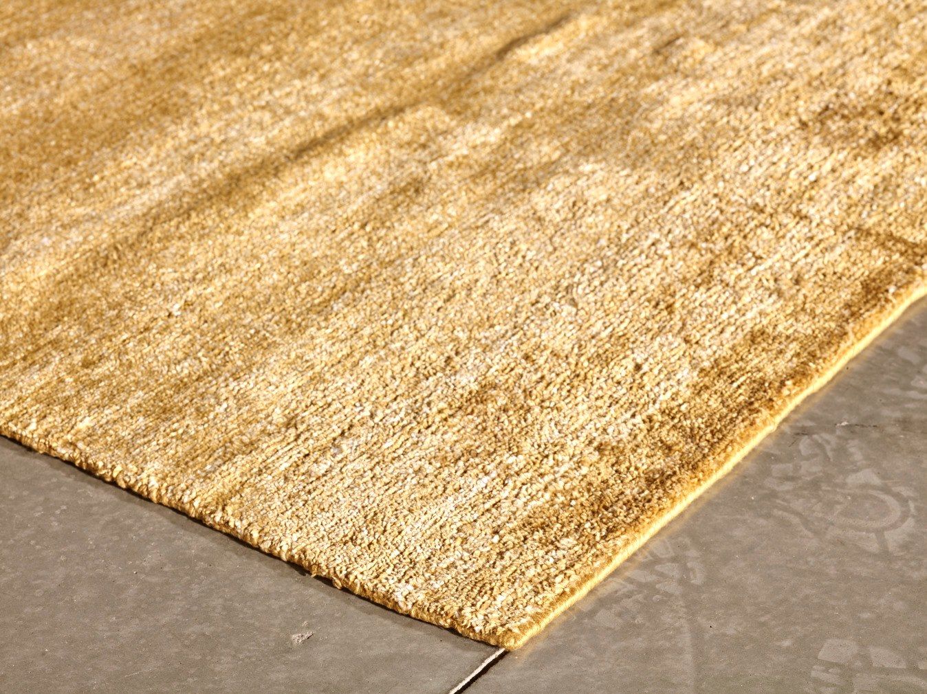 Solid-color rectangular rug SILKY Luxury Collection By Angelo