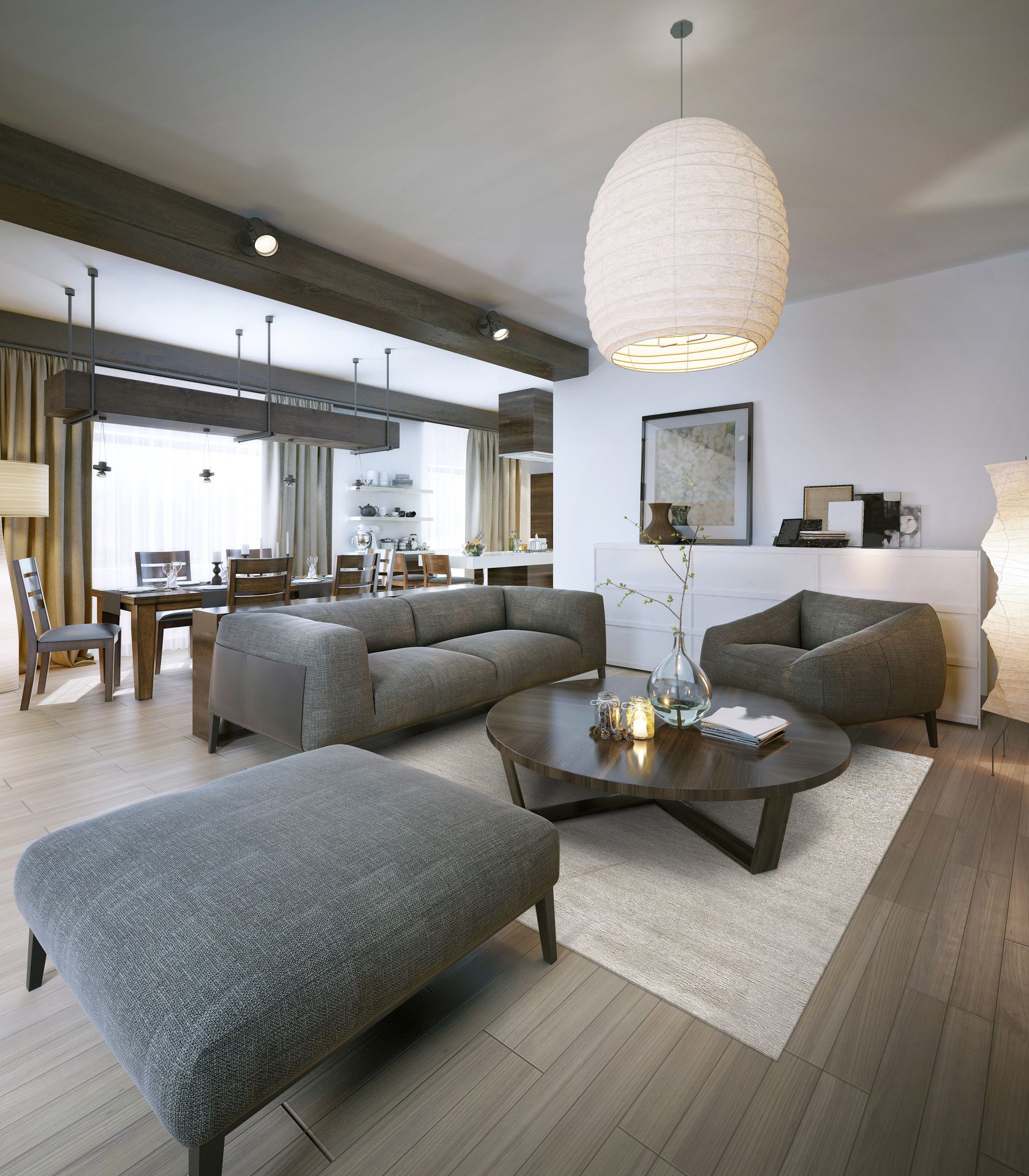 Solid-color rectangular rug SILKY Luxury Collection By Angelo