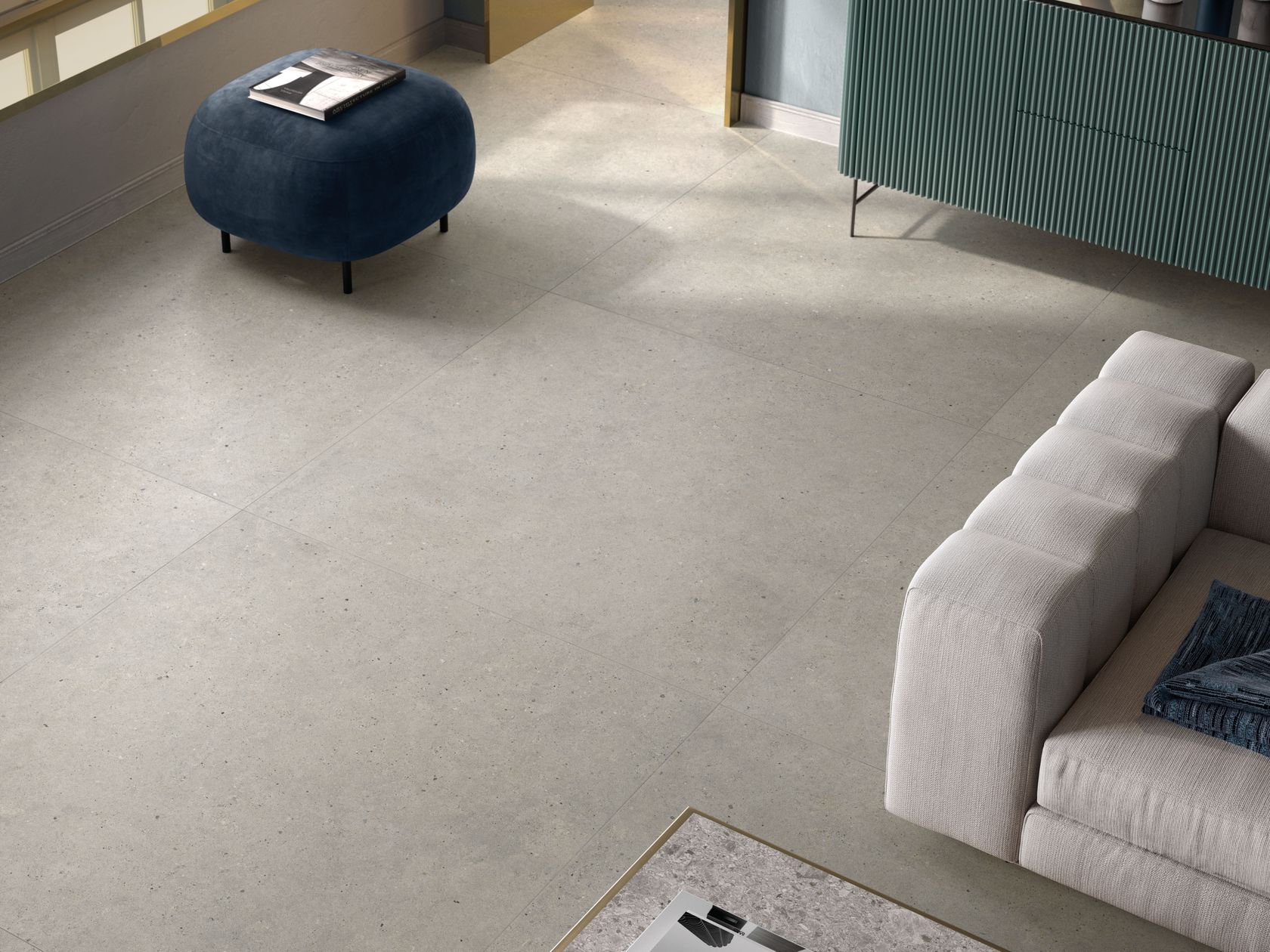 SILVER GRAIN GREY Porcelain stoneware wall/floor tiles with stone ...