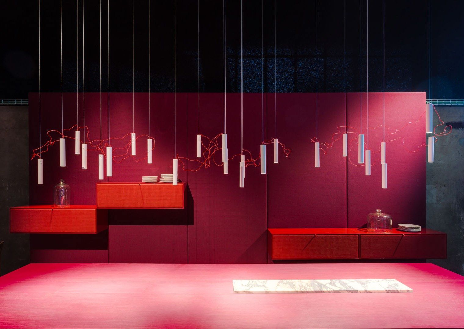 SIMBIOSI LED metal pendant lamp By DAVIDE GROPPI | design Davide Groppi