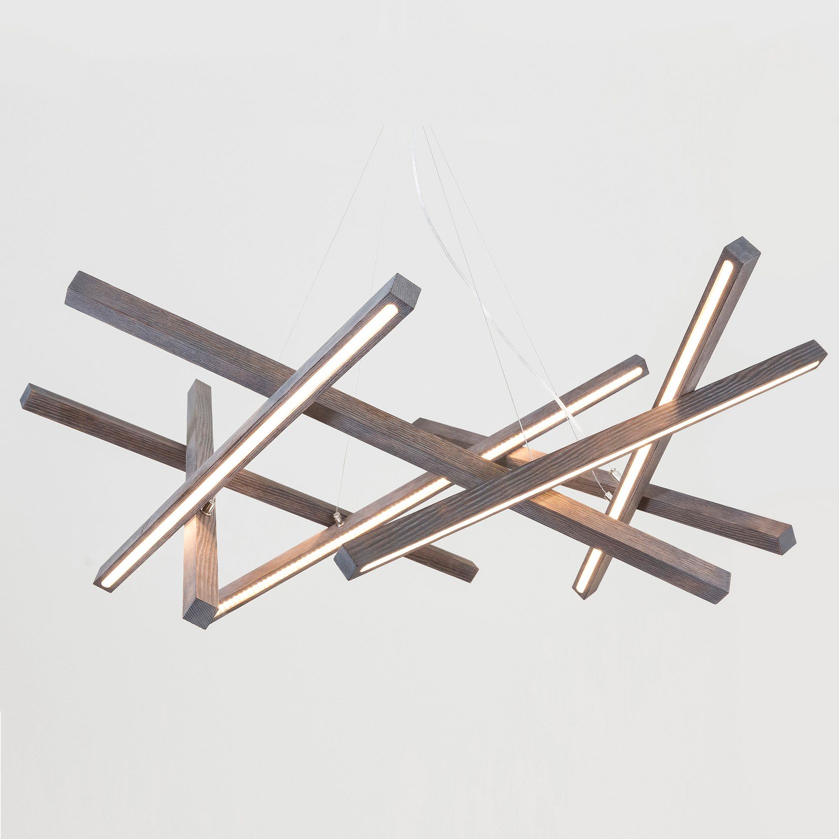 LED wooden pendant lamp SIMPLICITY By NEXT LEVEL DESIGN STUDIO