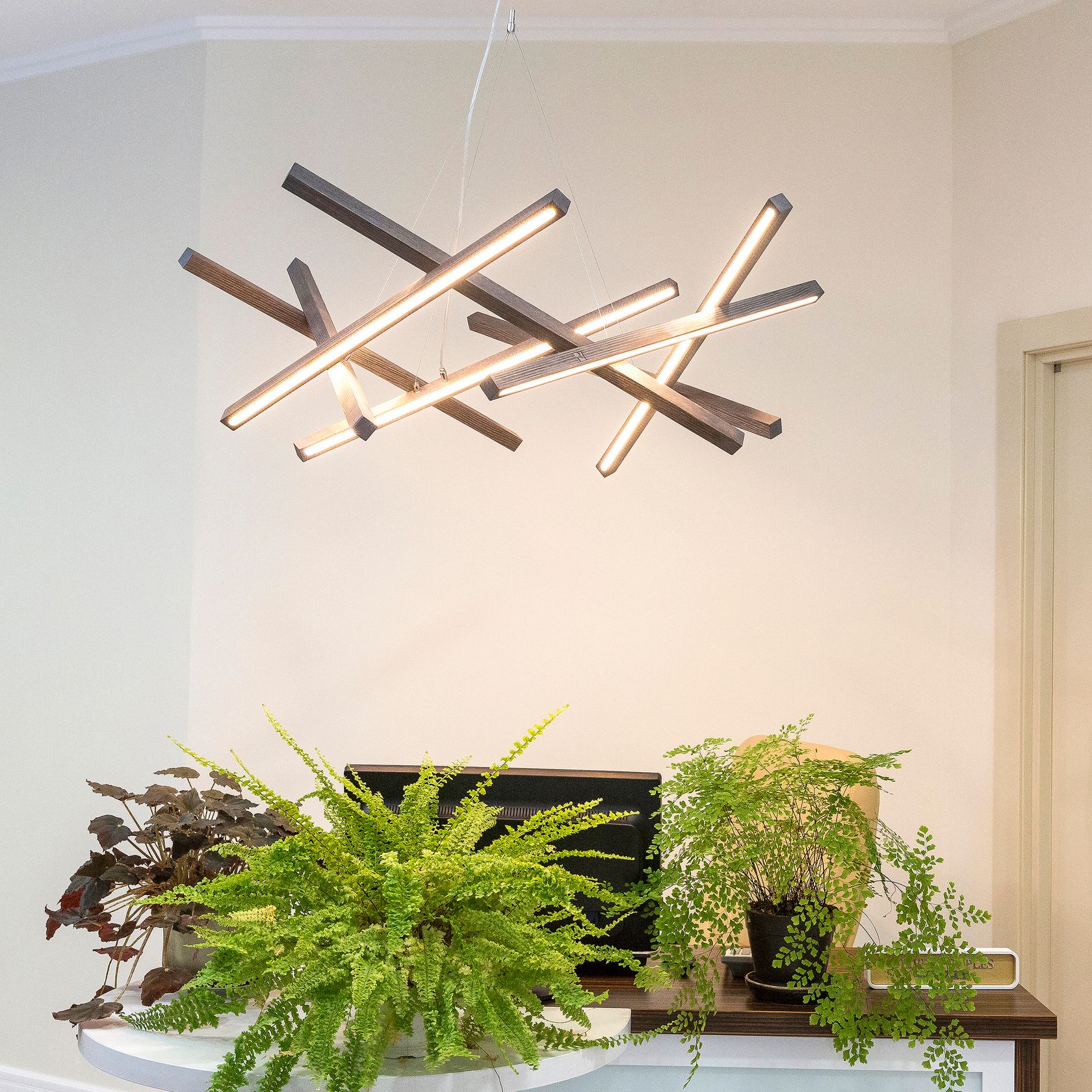 LED wooden pendant lamp SIMPLICITY By NEXT LEVEL DESIGN STUDIO