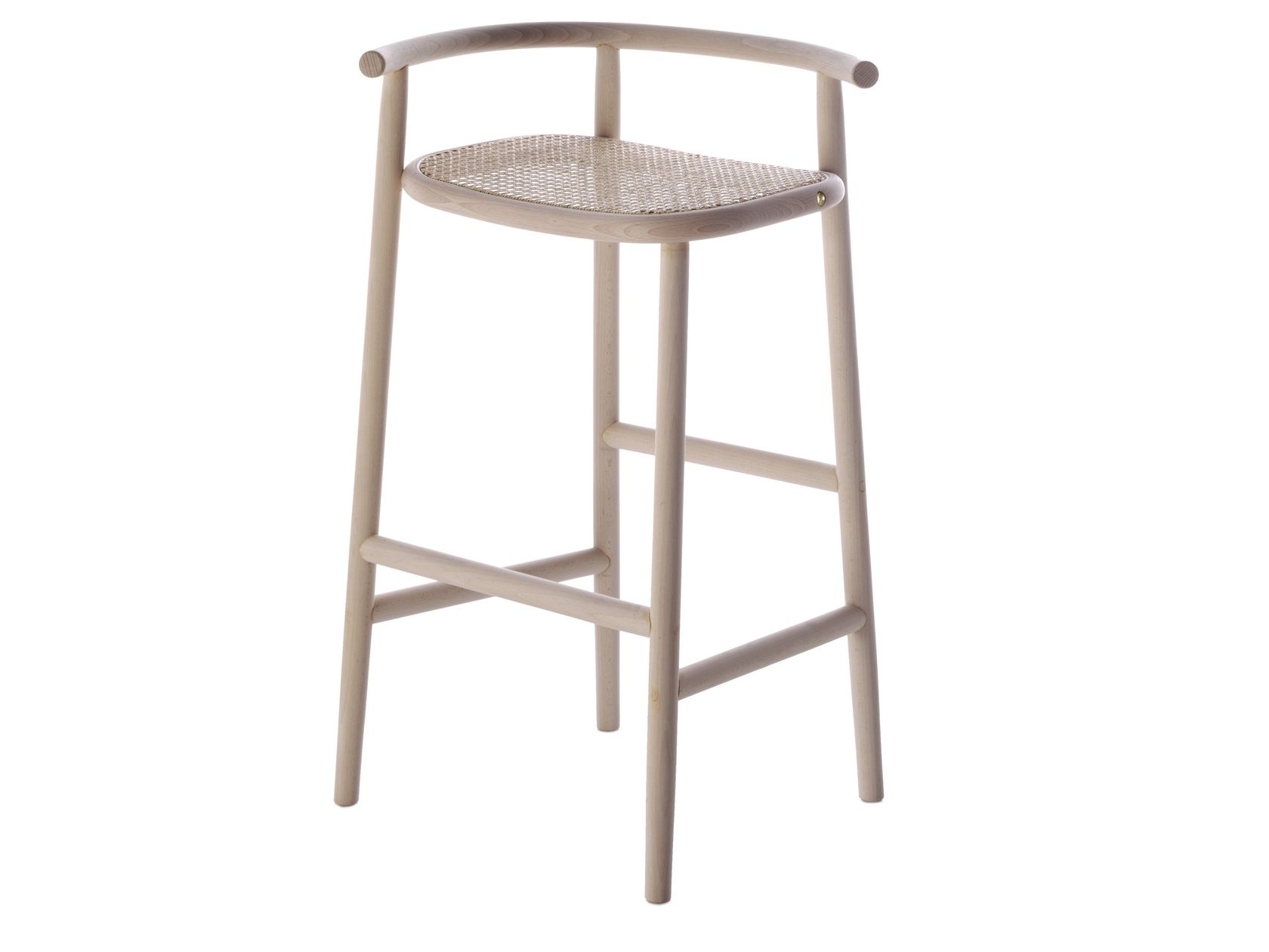 SINGLE CURVE BARSTOOL Stool By Wiener GTV Design | design Nendo