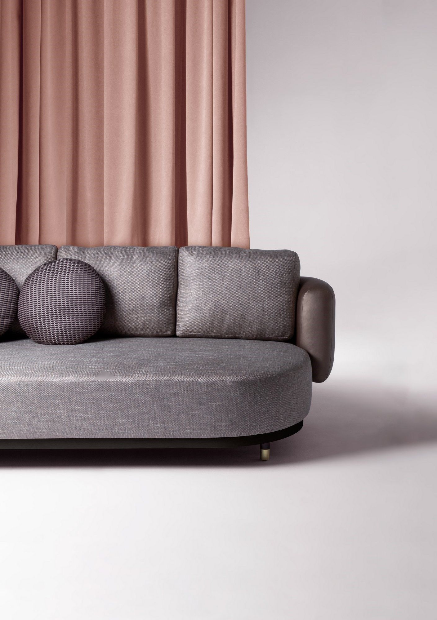 Fabric sofa SINGLE MAN By DOOQ