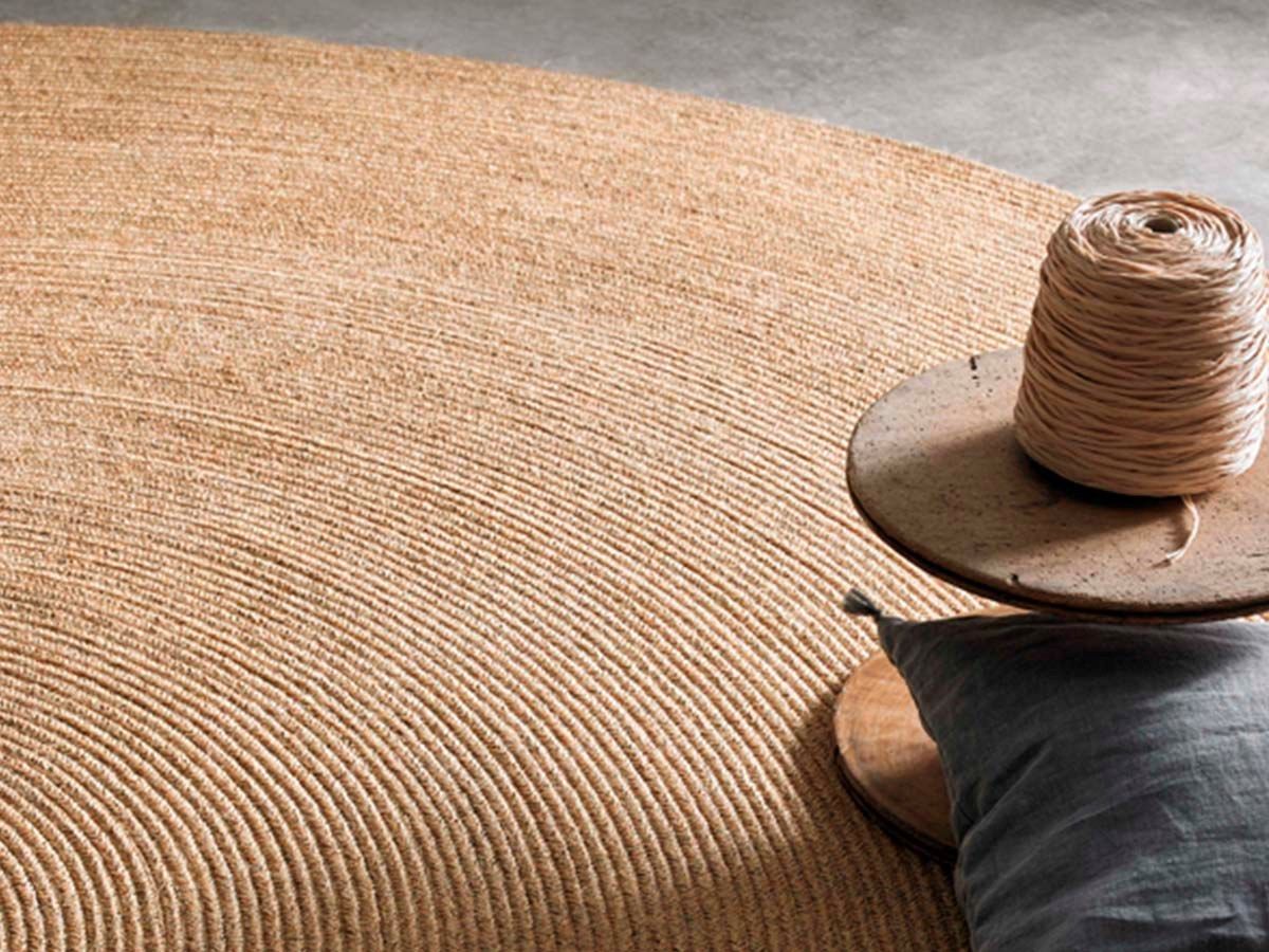 SISAL ROPE CURVE Rug By NATURTEX