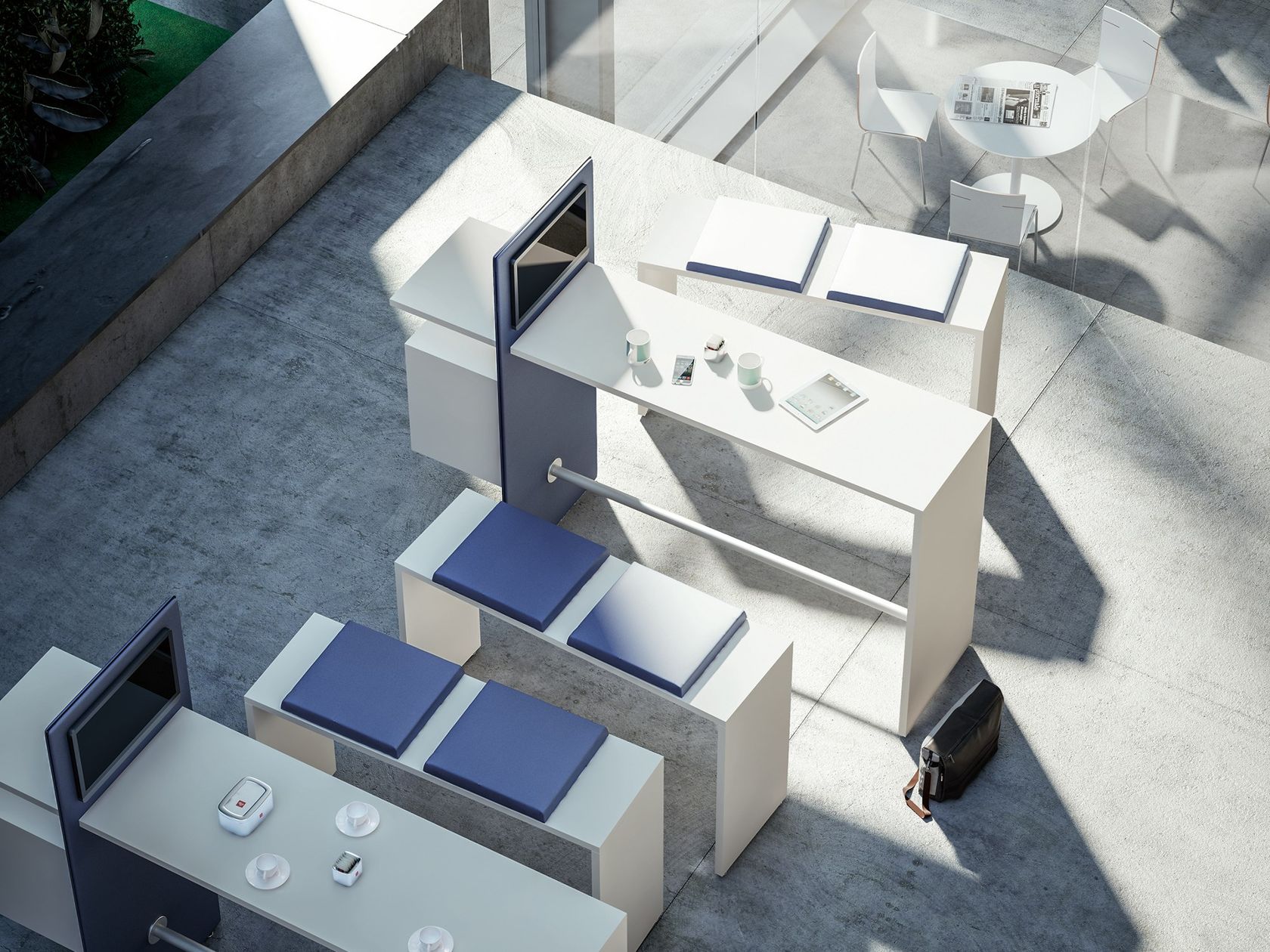 SISTEMA 28 | Multimedia meeting table By FANTONI