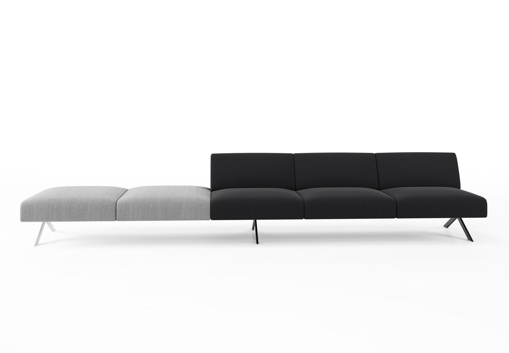 Modular sofa SISTEMA LEGS Sistema Collection By Viccarbe design Lievore ...