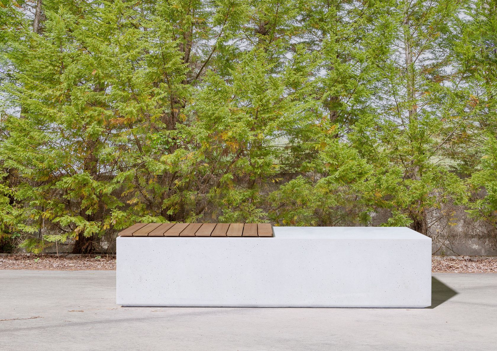 BOX TO BOX Modular backless concrete bench By SIT | design João Carvalho