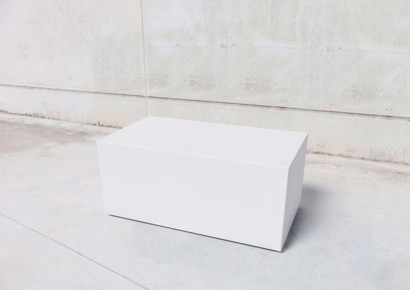 BOX TO BOX Modular backless concrete bench By SIT | design João Carvalho