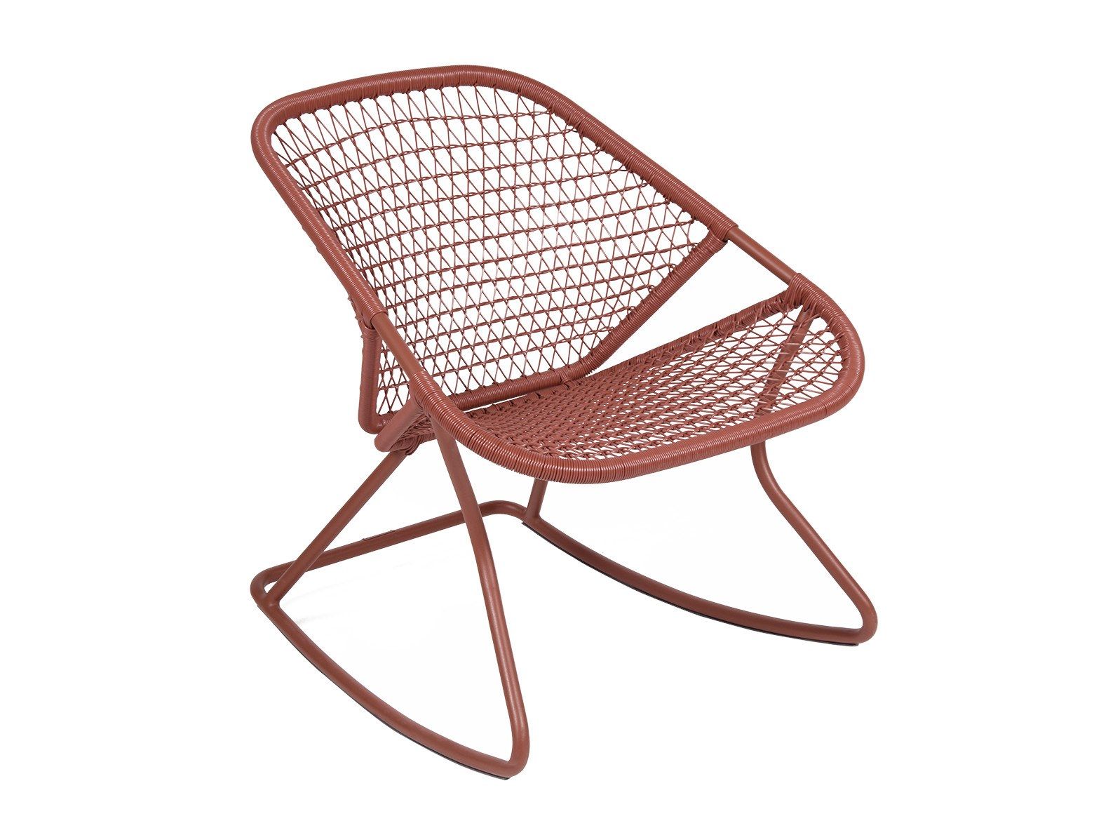 SIXTIES Poltrona da giardino a dondolo in alluminio By Fermob | design ...