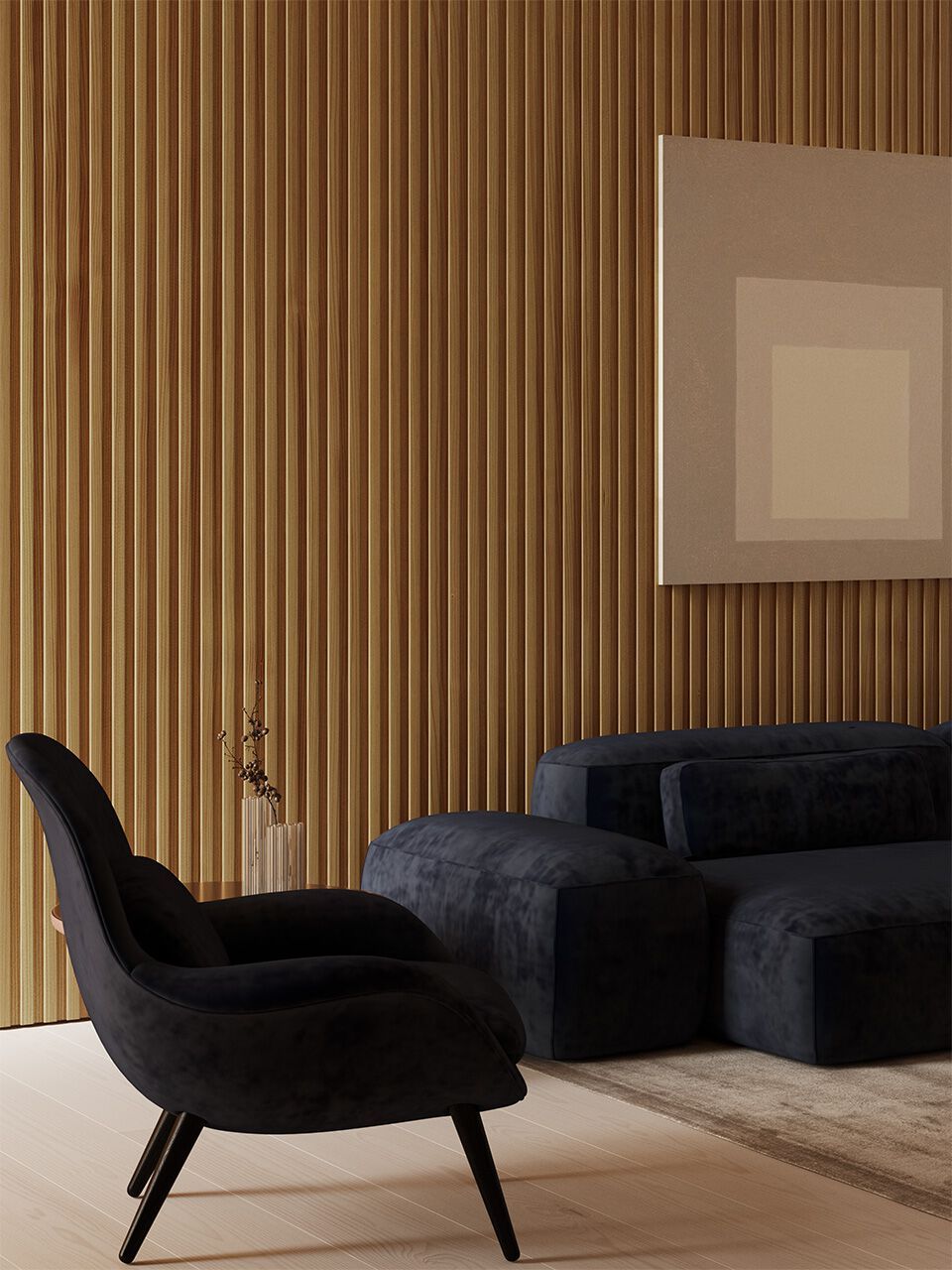 LIVING WALL - 1186 ROVERE NATURALE Rivestimento By SKEMA