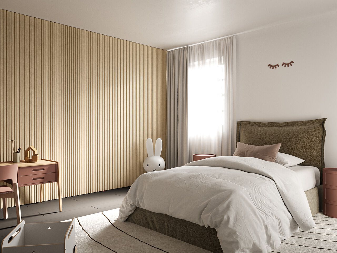 LIVING WALL - 1855 ROVERE CRUDO Revestimento de parede By SKEMA