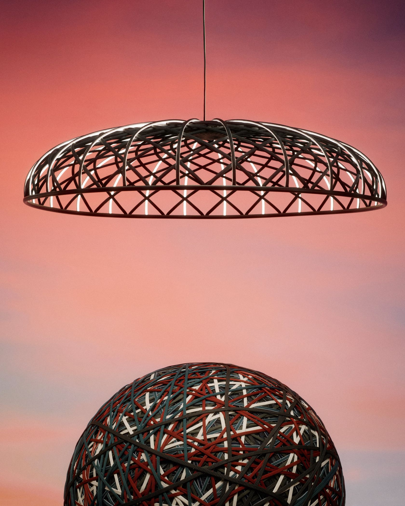 SKYNEST LED pendant lamp By Flos | design Marcel Wanders