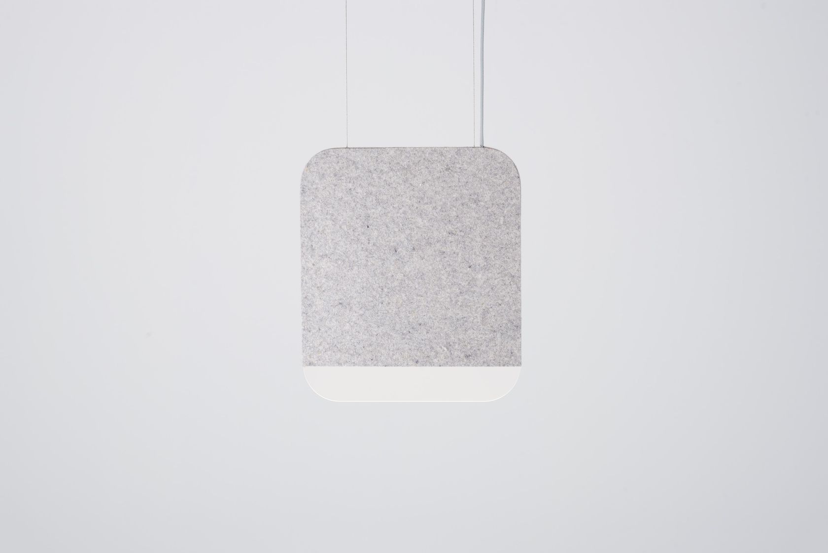 LED felt pendant lamp SLAB 30 Slab Collection By ANDlight design Lukas Peet