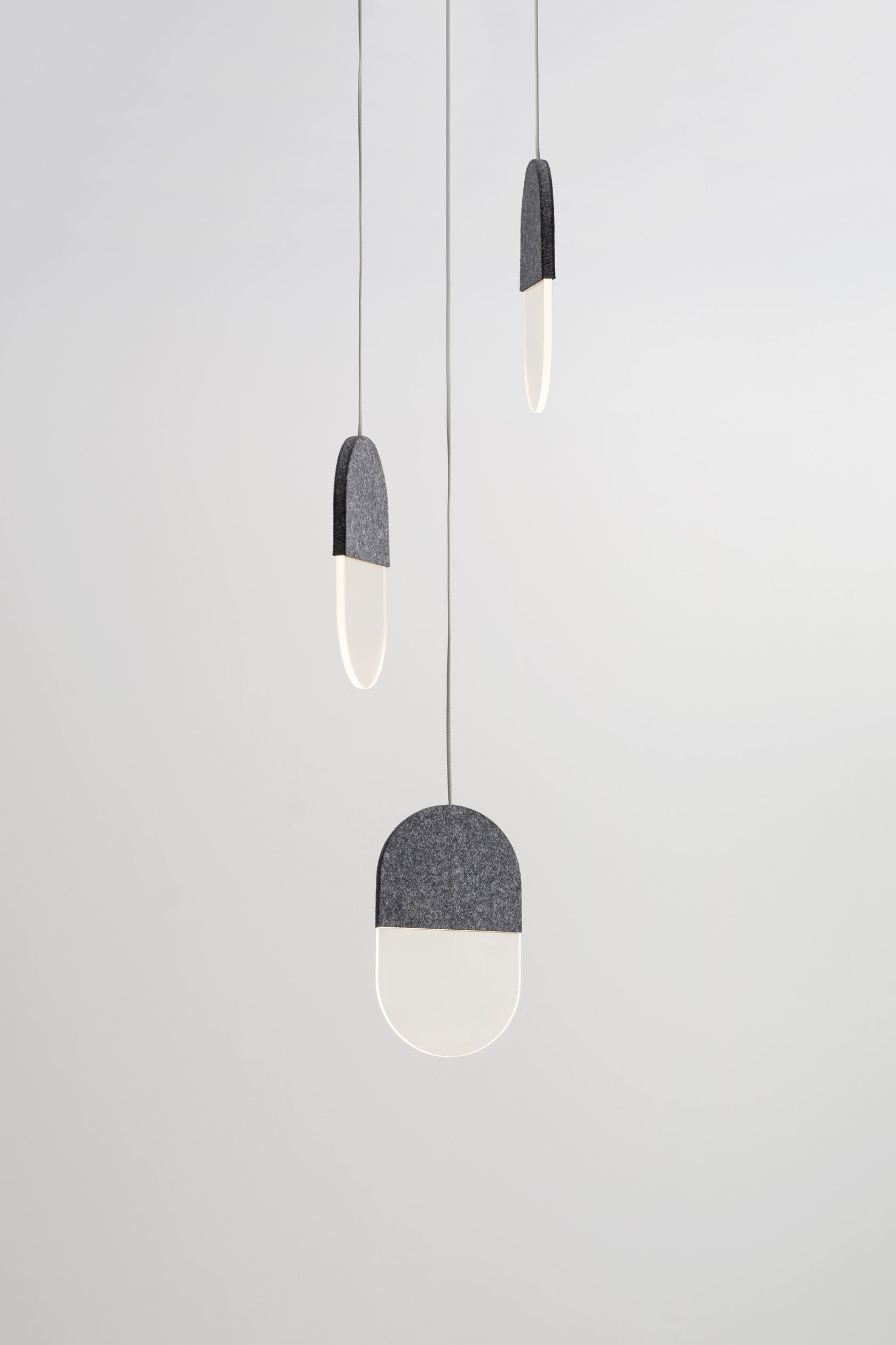 LED felt pendant lamp SLAB 20.3 Slab Collection By ANDlight design ...