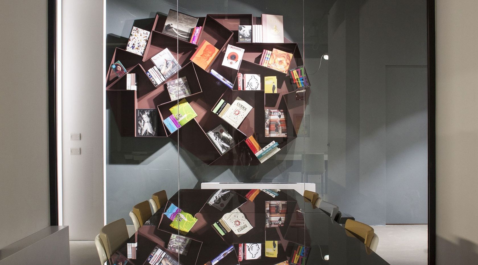 SLIDE | Bookcase By Lago design Daniele Lago