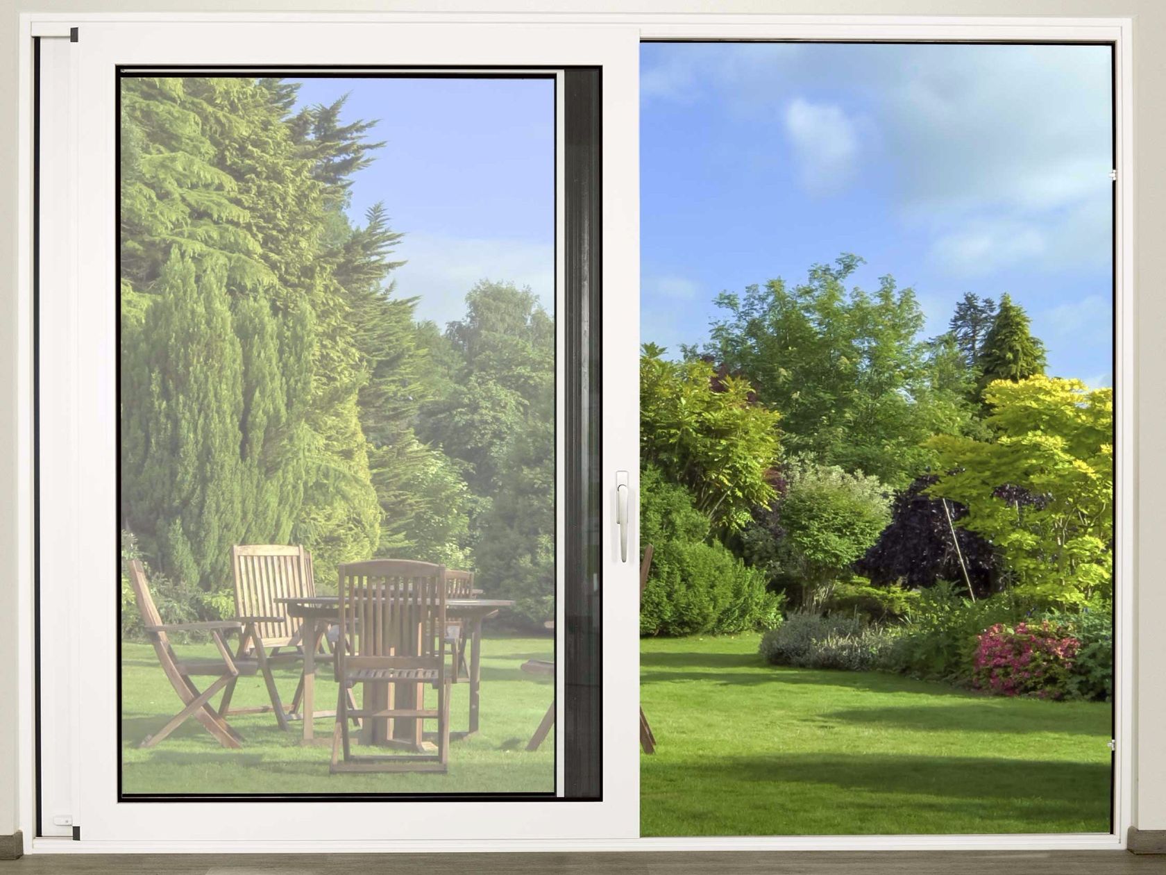 DOMAL SLIDE C160 Glass and aluminium sliding window By DOMAL