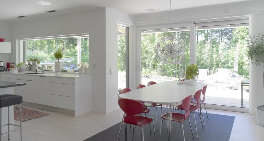 DOMAL SLIDE C160 Glass and aluminium sliding window By DOMAL