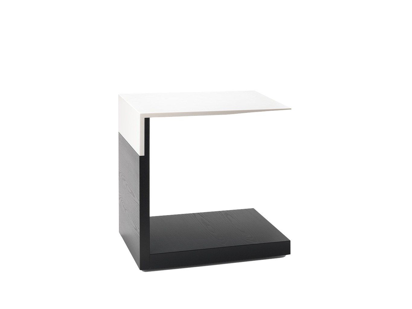 Corian® side table SLIDER By STEININGER design Martin Steininger