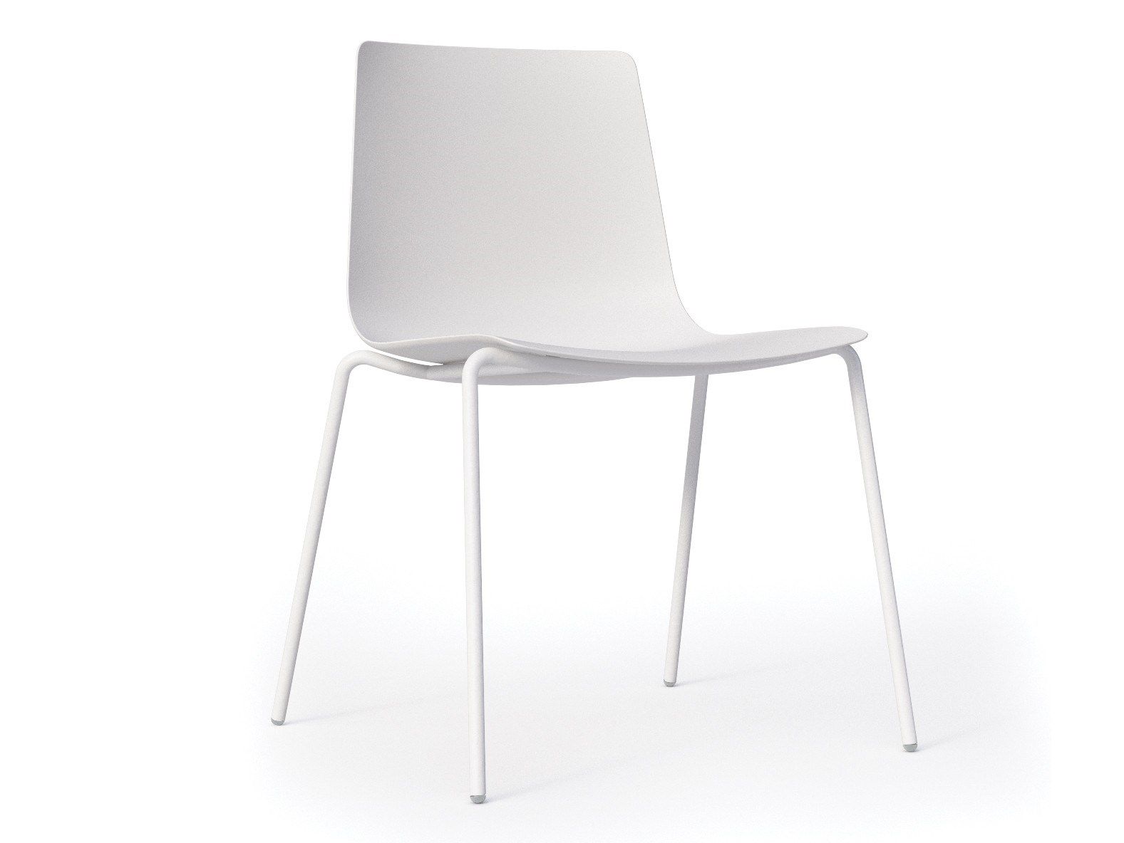 SLIM CHAIR 4 ARM - 89D Sedia in polipropilene By Alias | design Pearson ...