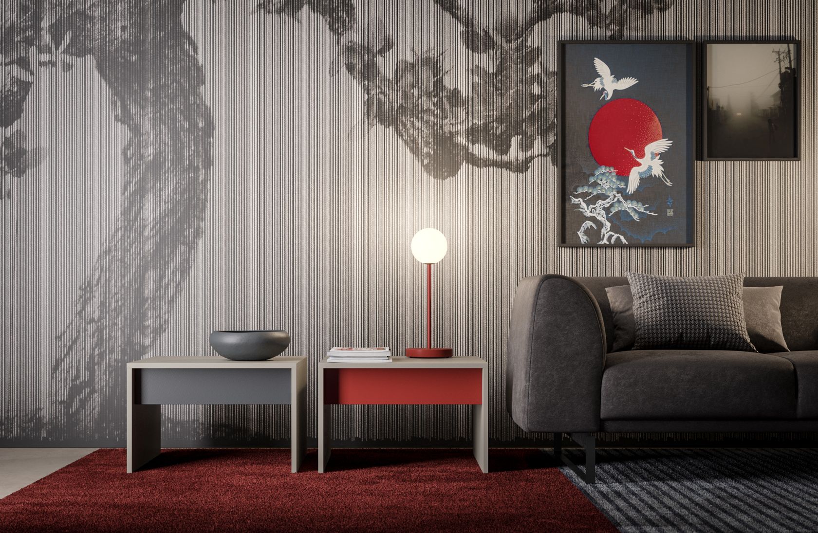 SLIM Wooden coffee table By PROF