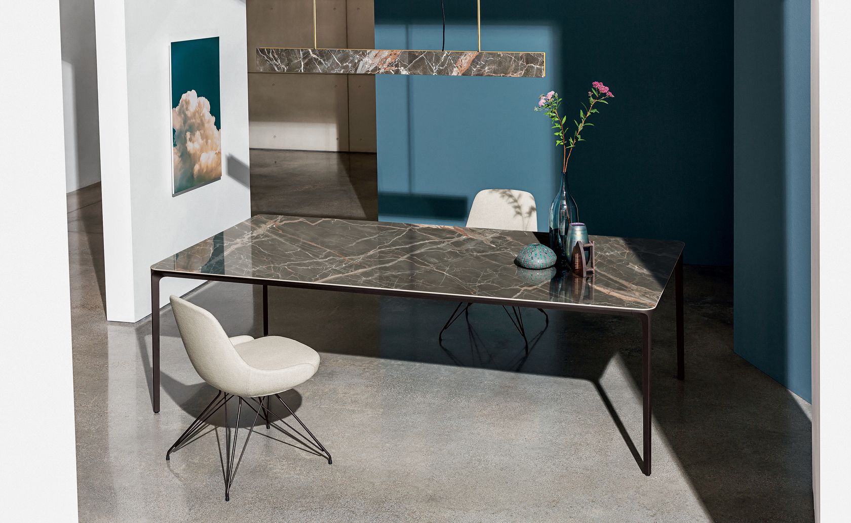 SLIM RECTANGULAR | Ceramic table Rectangular ceramic table By Sovet italia