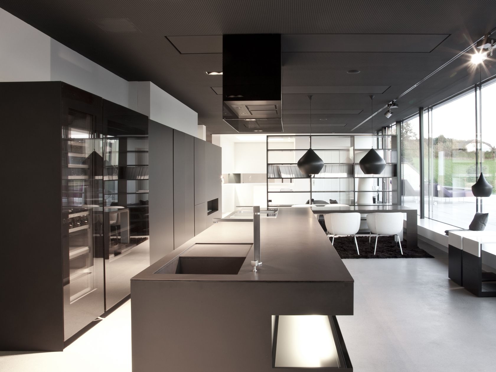 Kitchen with island SLIM By STEININGER design Martin Steininger