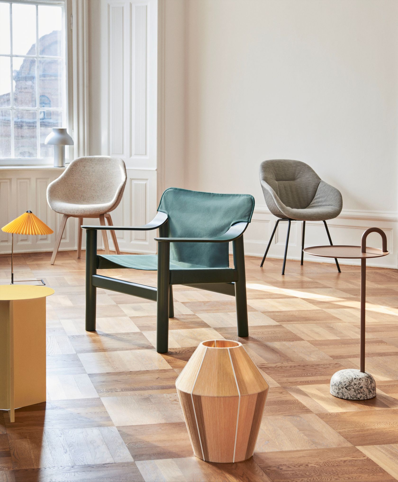 SLIT ROUND Coffee table By Hay