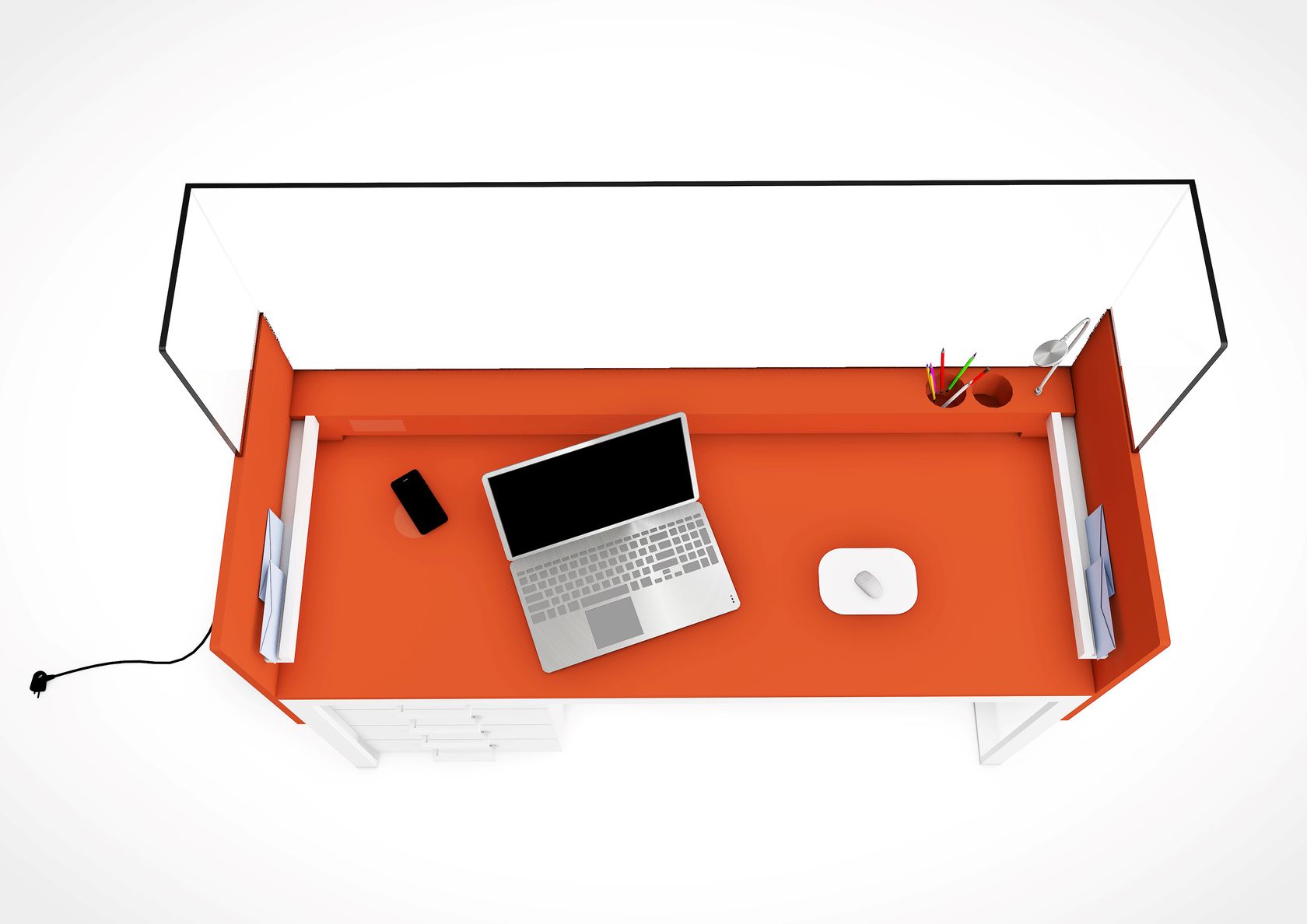 SMARTDESK BUSINESS Rectangular workstation desk By ARKOF LABODESIGN ...