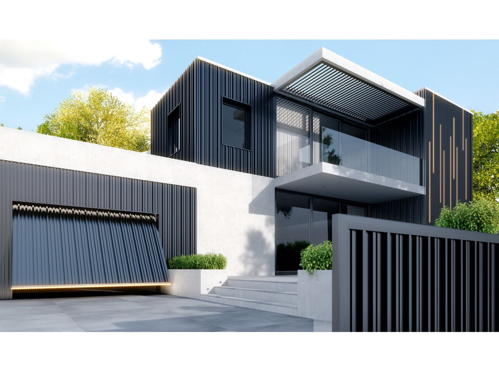 SMARTIA BARCODE CLADDING Continuous facade system By Alumil