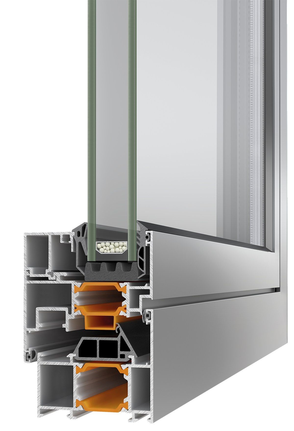 SMARTIA S67 Tilt and turn system window By Alumil