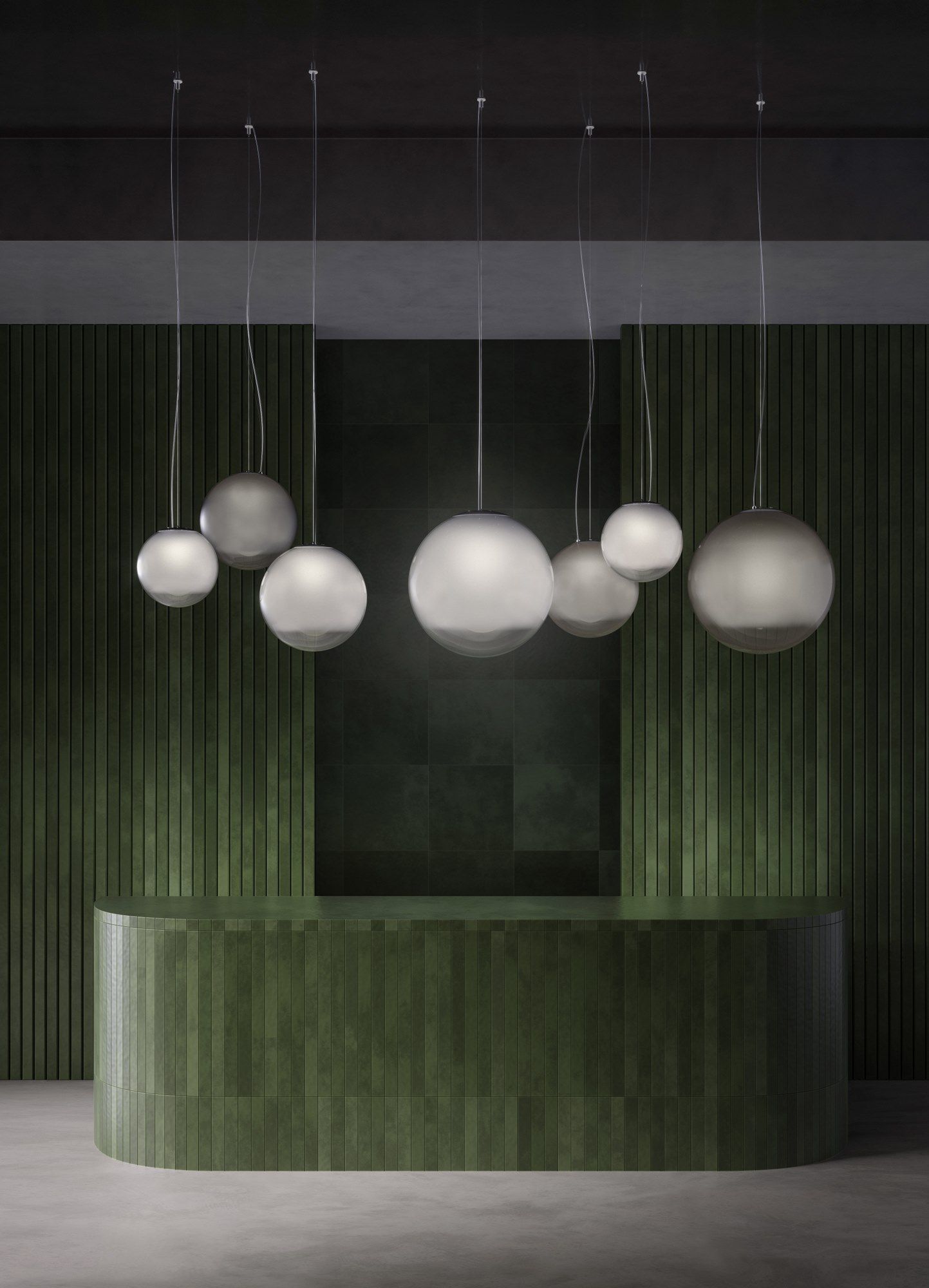 SMOKE Pendant lamp By PANZERI
