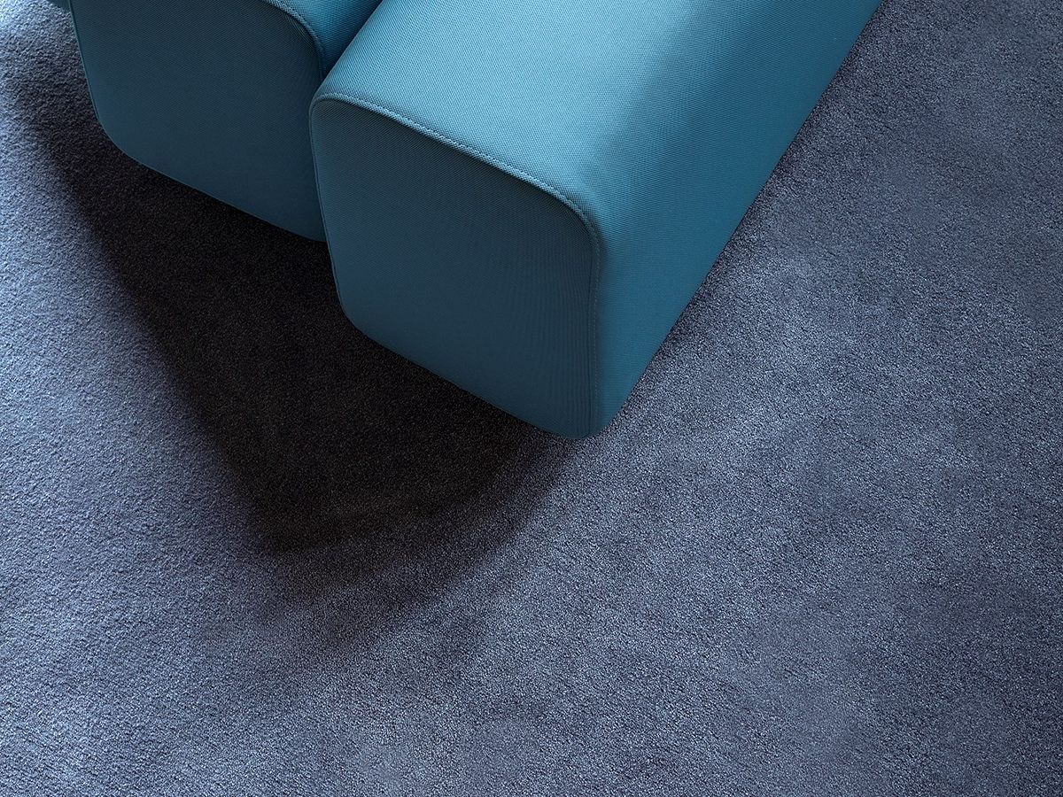 SNOW Solid-color carpeting By Besana Moquette