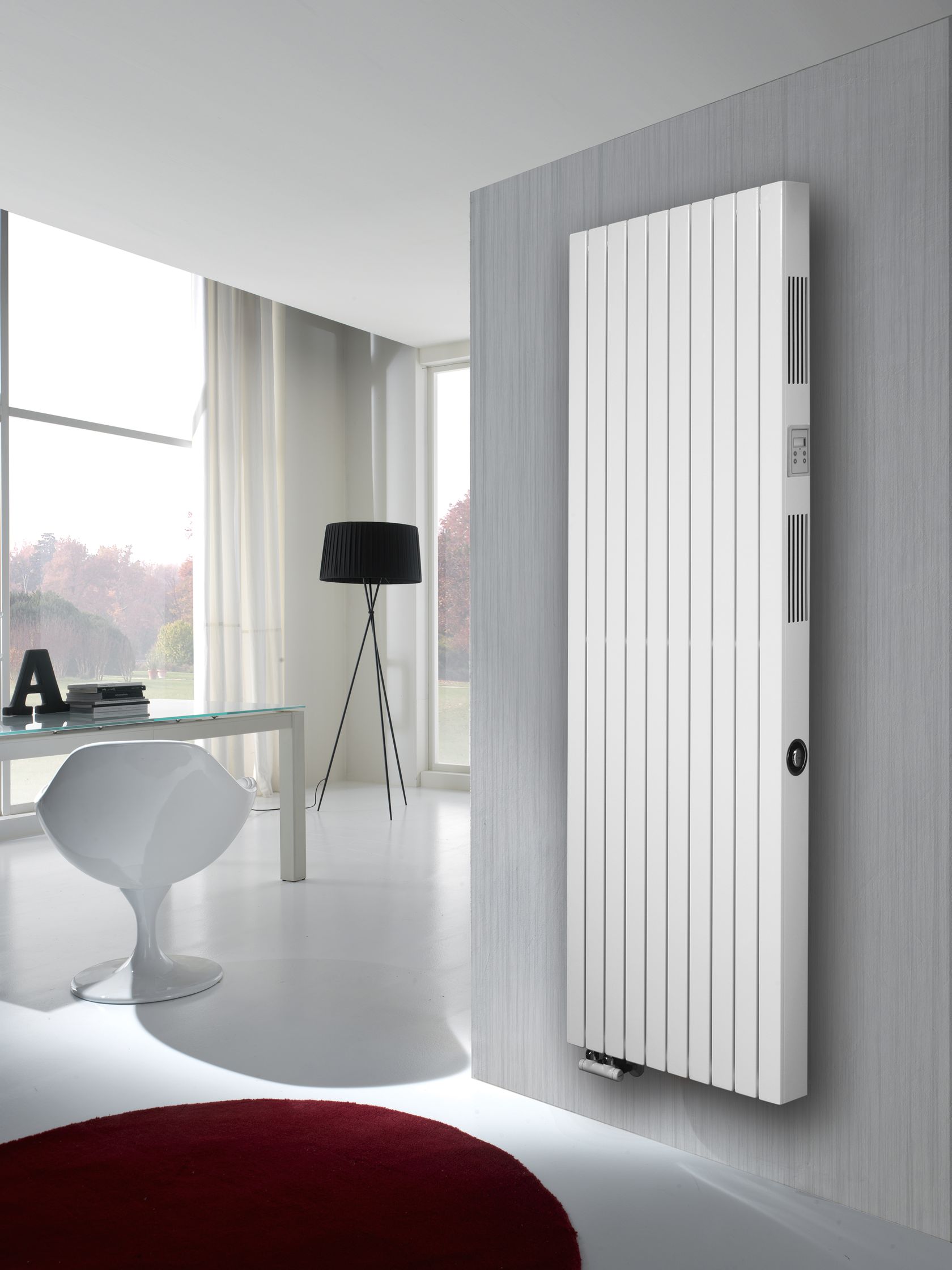 SOFI | Termoarredo Radiatore d'arredo verticale ventilato By CORDIVARI