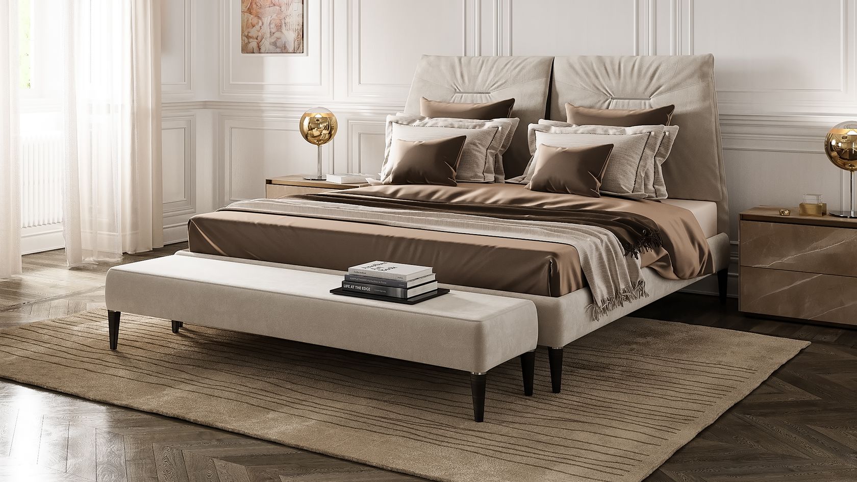 SOFT | Bench Soft Collection By Reflex design Riccardo Lucatello