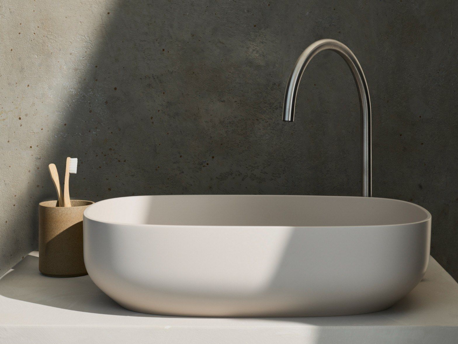 STILL Countertop oval Velluto® washbasin By Not Only White