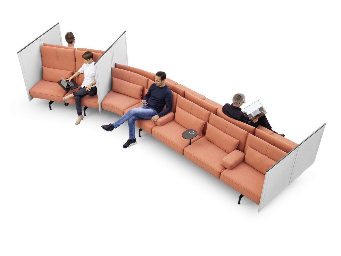 SOFT WORK Sectional sofa By Vitra | design Barber & Osgerby