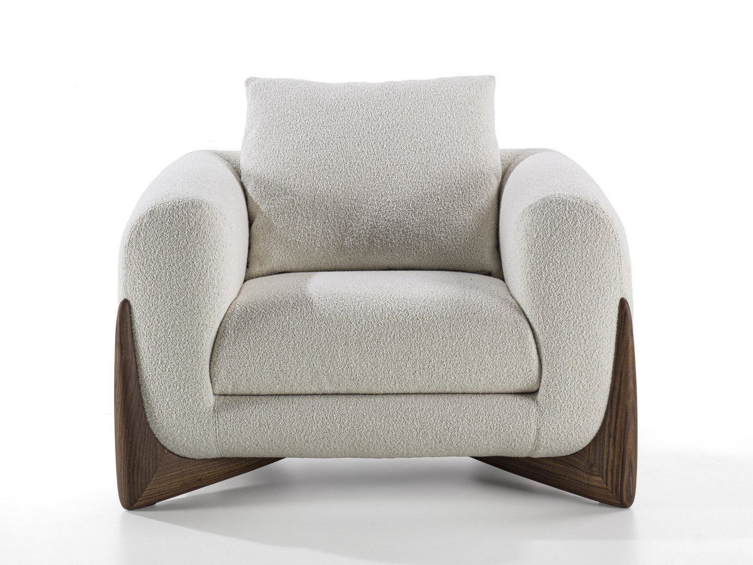 SOFTBAY | Armchair Fabric armchair with armrests By Porada | design ...